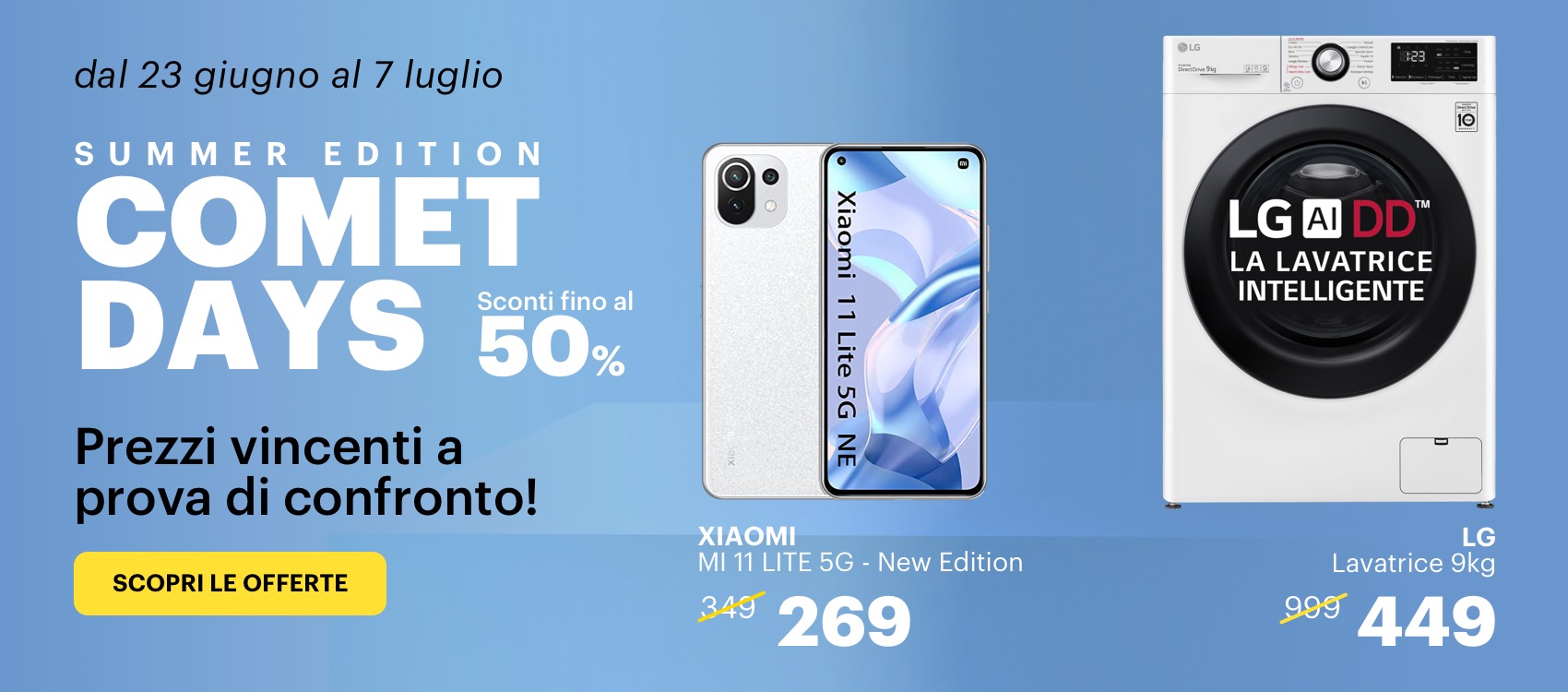 Il gruppo Comet | Comet